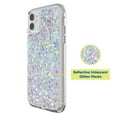 Onn Phone Case for iPhone 11 XR Iridescent Glitter Fleck Drop ...