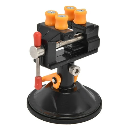 Fugacal 360 Degree Universal Rotation Bench Vise Clamp Round Bottom ...