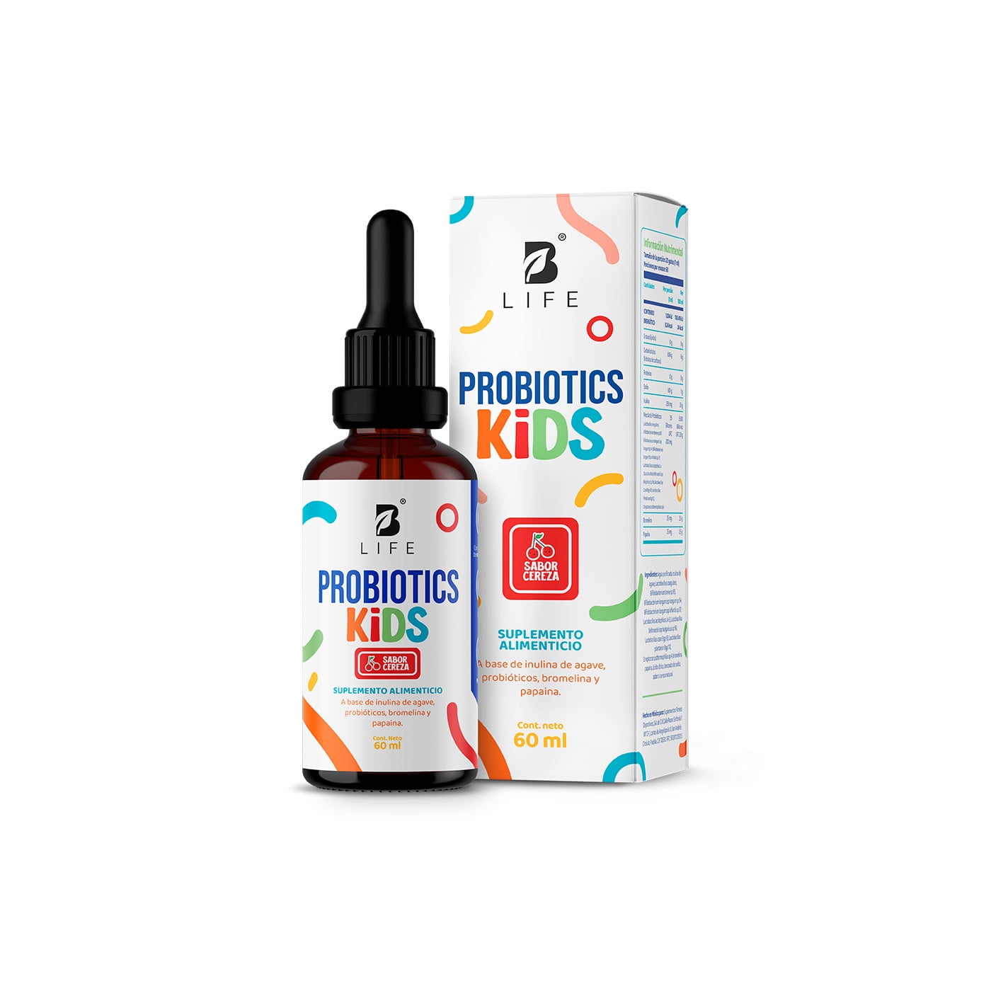 35 Billones De Probióticos Para Niños En Gotas | 60ml | Con 9 Cepas ...