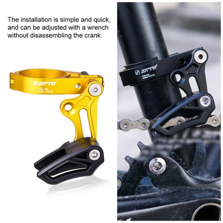 Chain Guide Mountain Bike Aluminum Alloy off; making Single-disc ...