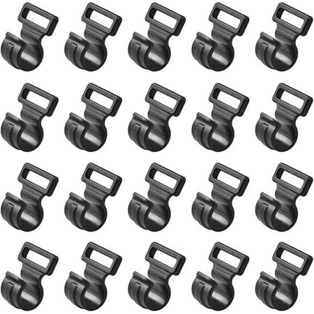 20 Pieces Plastic Tent Hook Tent Hooks Camping Caravan Plastic Tent ...