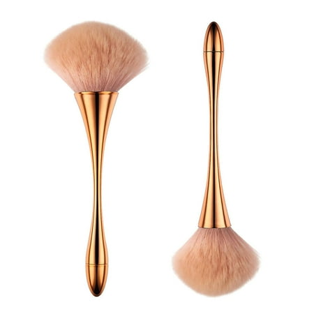 2 Pieces Large Mineral Powder Brushes, Soft Fluffy Makeup Brushes For ...
