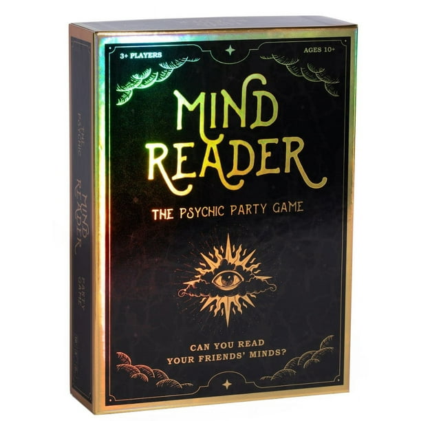 MIND READER - Can You Read Your Friends MIND? The Psychic Party Game for Families, Kids, Teens ...