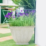 Better Homes & Gardens Chancelor Cream Planter, 20" - Walmart.com
