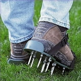 Aerator Shoes,NKTIER Lawn Aerator Spike Shoes 3 Straps With Strong ...