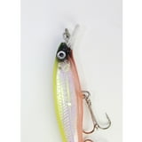 Wildlife Lures 3" inch Bunker Hard Fishing Lure Bait (Tri Halo Bass ...