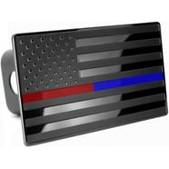 MULL USA Map Flag Metal Trailer Hitch Cover Heavy Duty for Trucks Cars ...