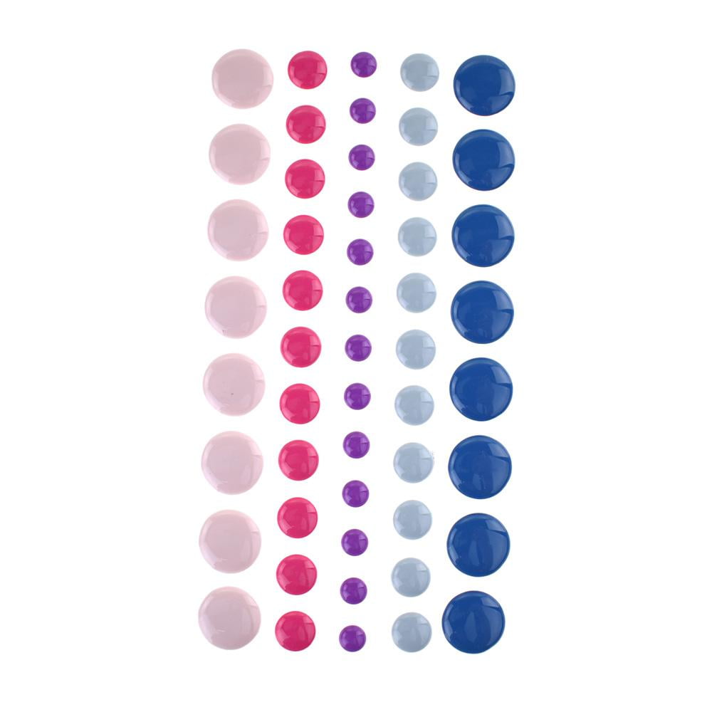 Adhesive Enamel Dot Stickers, 51-Piece, Deco - Walmart.com