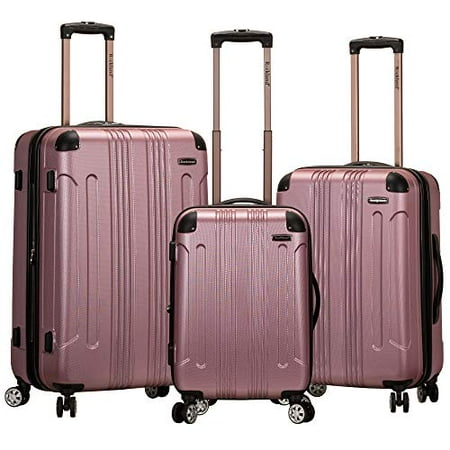 ROCKLAND F190-PINK 3 PC SONIC ABS UPRIGHT SET - PINK | Walmart Canada