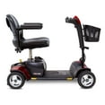 Pride Mobility Go-Go Sport 4-Wheel Scooter for Seniors, S74, Red & Blue ...