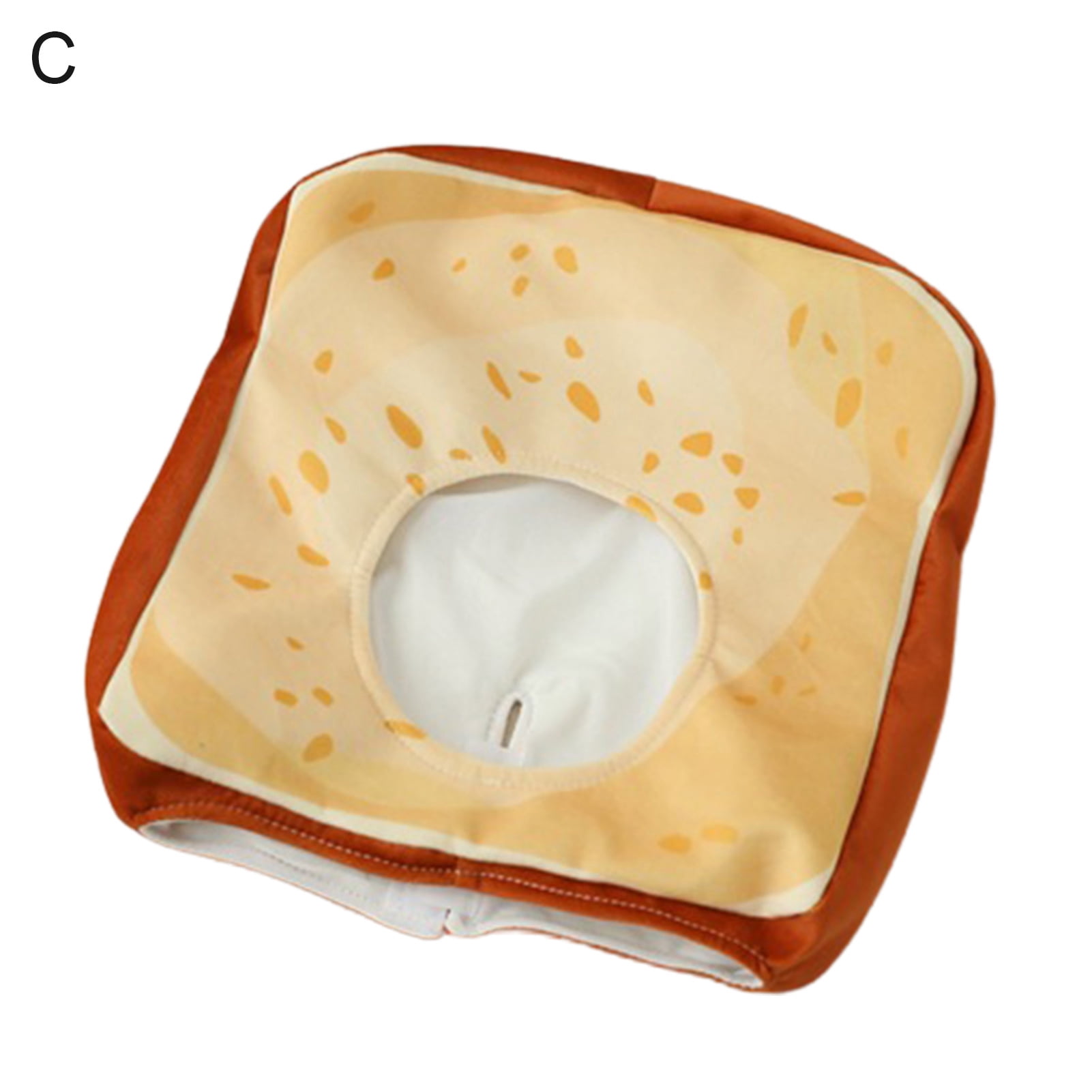 Yoone Cute Chicken Leg Bread Dumpling Bun Soft Plush Doll Headgear Hat ...