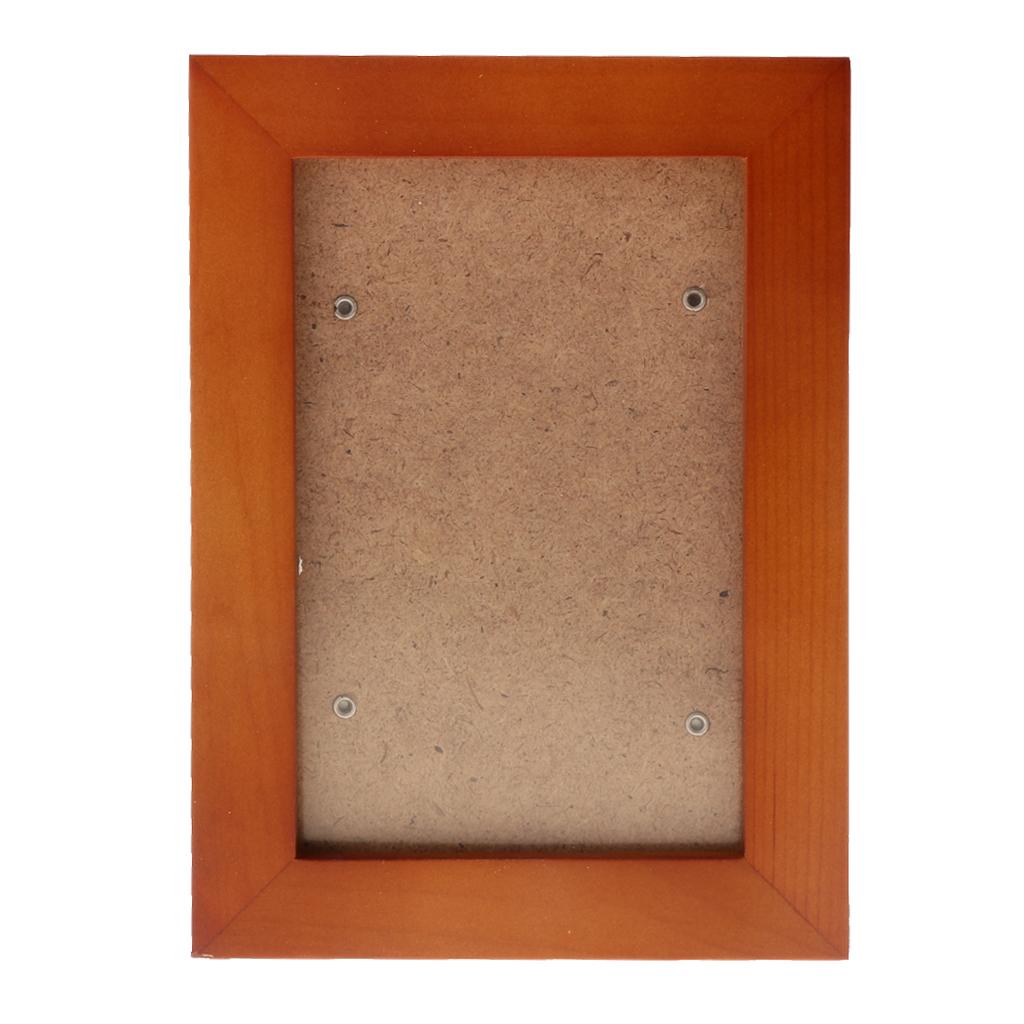 Simple Wooden Picture Phote Frame Photo Frame DIY Decoration Coffee ...