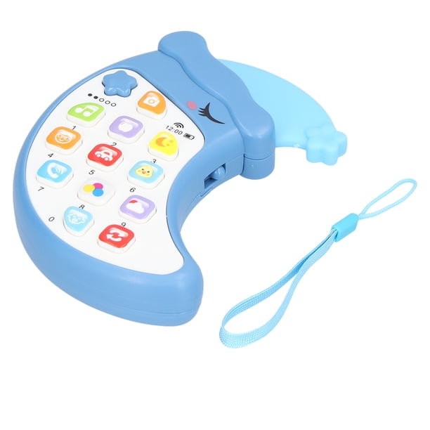 Baby Smartphone Toy, ABS Musical Cell Phone Toy Safe With Music Light ...