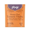 Yogi Organic Herbal Tea Bags, Honey Chai Turmeric Vitality with ...