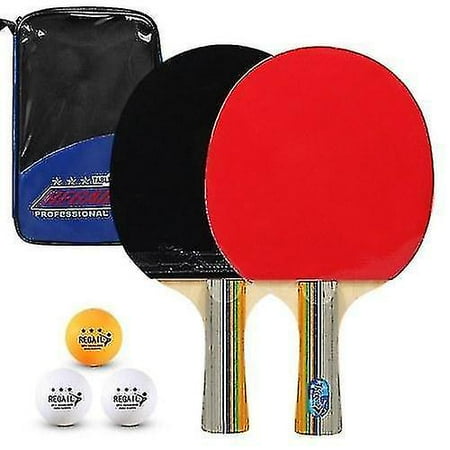 Ping Pong Paddles Sets Ping Pong Paddles Quality Table Tennis Rackets 2 Ping Pong Bats Long ...