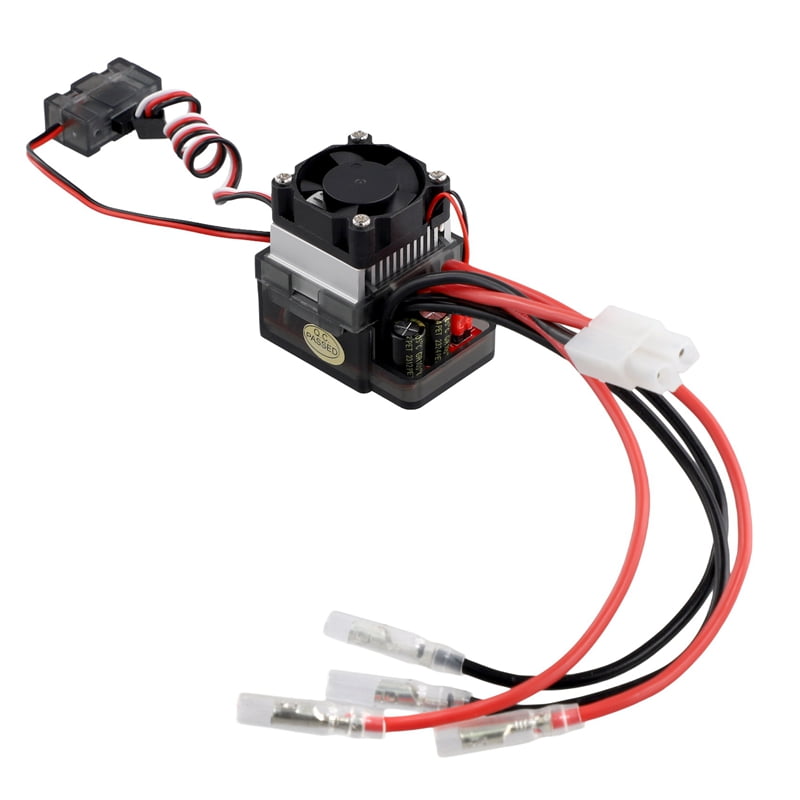RC High Voltage ESC Brushed Speed Controller 7.2V-16V 320A for RC Car ...