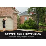 Silverback Basketball Yard Guard Net Rebounder with Foldable Net and ...