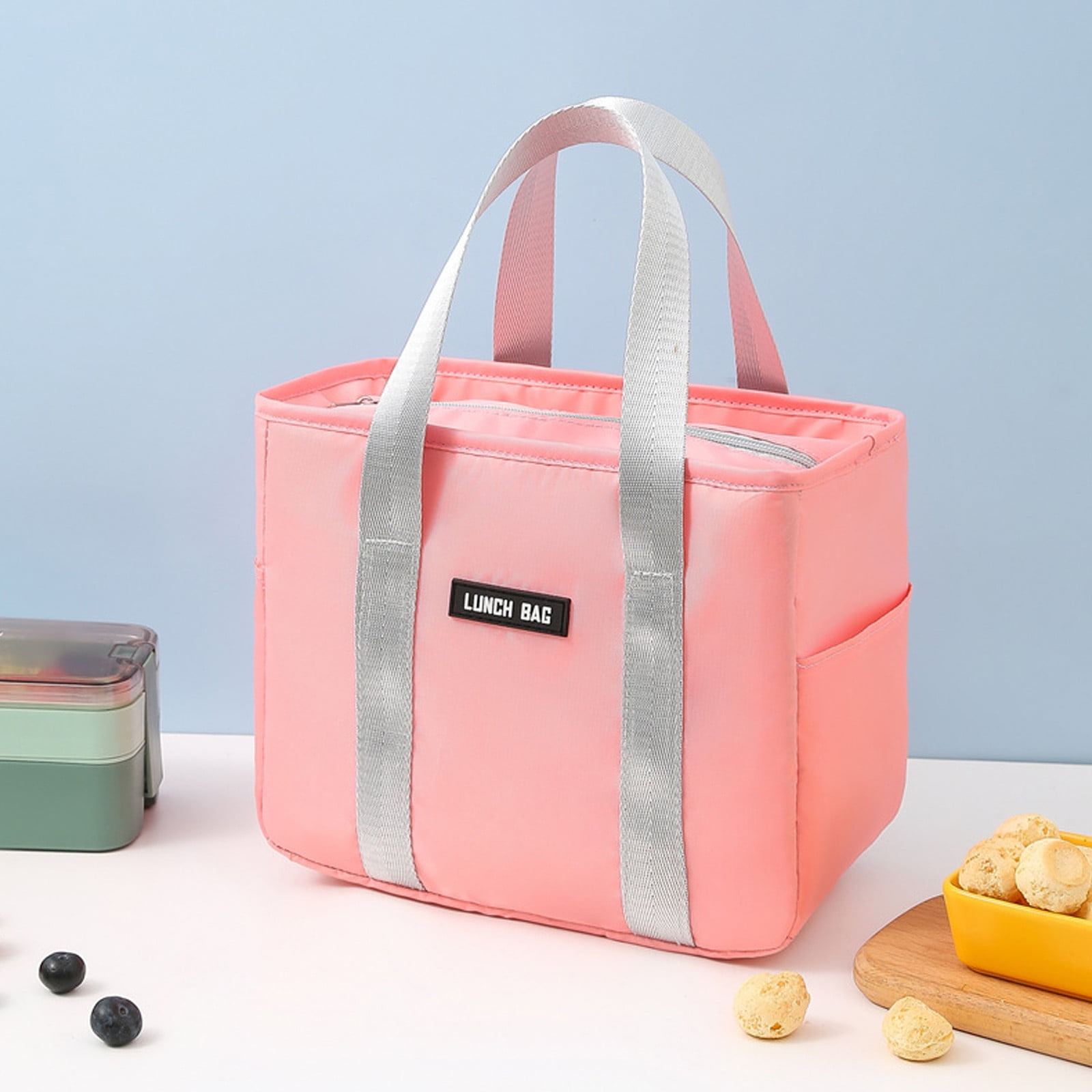 Click here for Wifklsiipg Reusable Insulated Lunch Bag With Side... prices