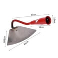 Durable Handheld Digging Garden Hoe, Gardening Tool for Soil Loosening ...
