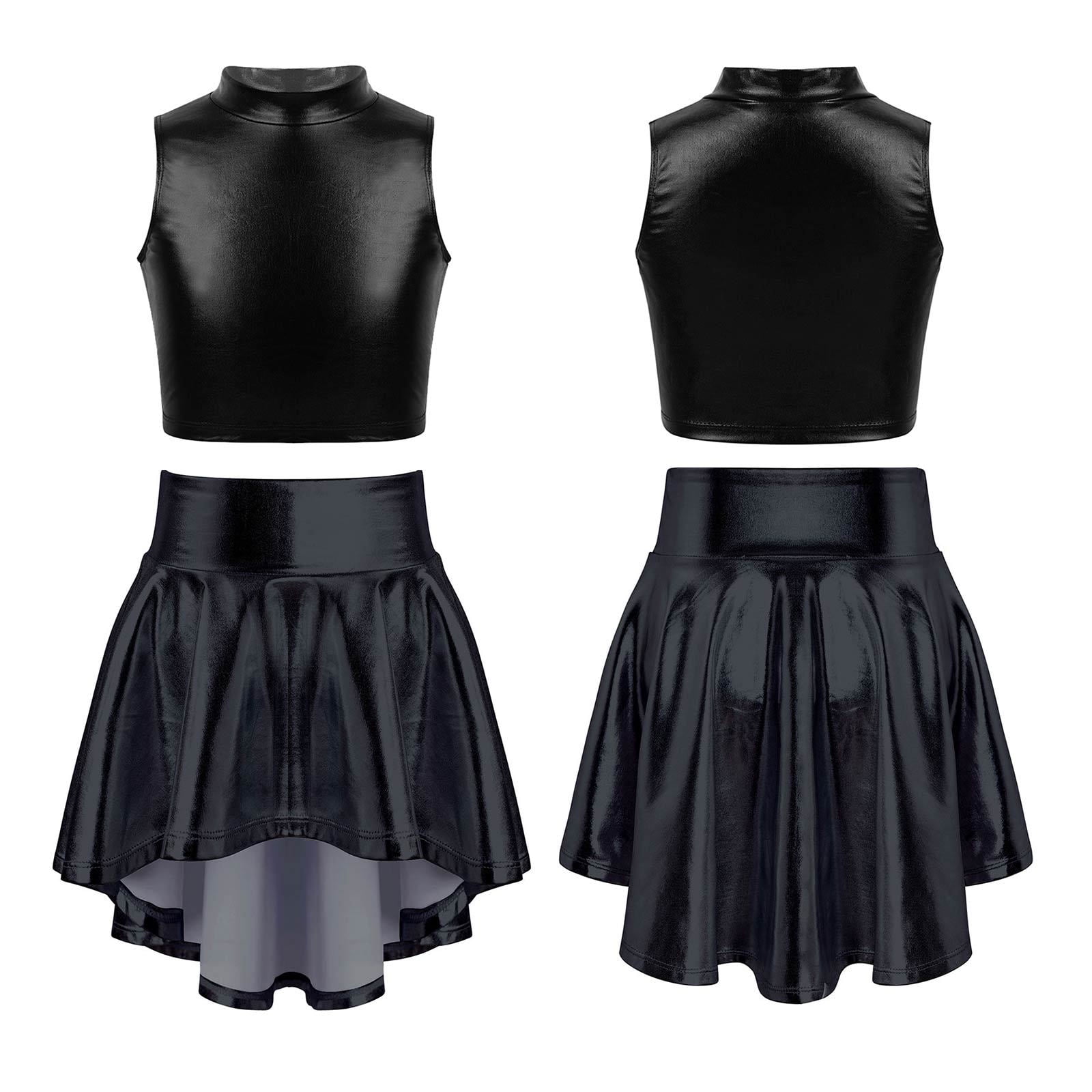 Cheer Long Sleeve Undershirt Girls Cheer Fantastic Turtleneck Midriff ...