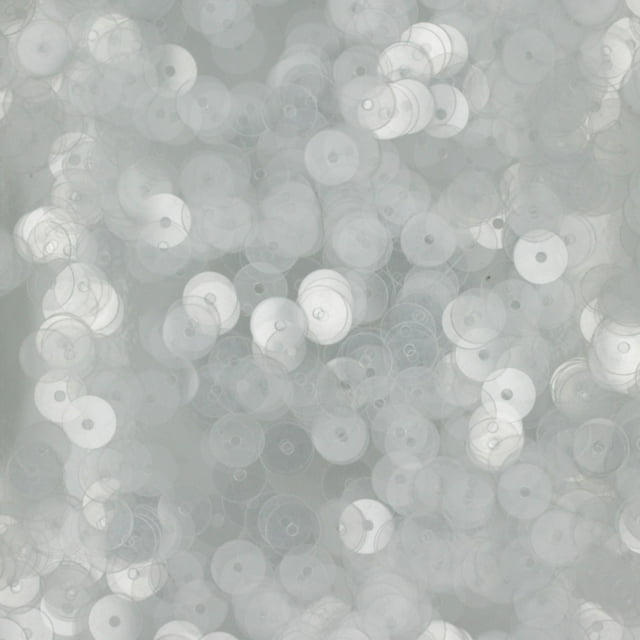 Crystal Clear Sequins 6mm Transparent See-Thru Made in USA - Walmart.com