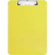Sparco Plastic Clipboards with Flat Clip - Walmart.com