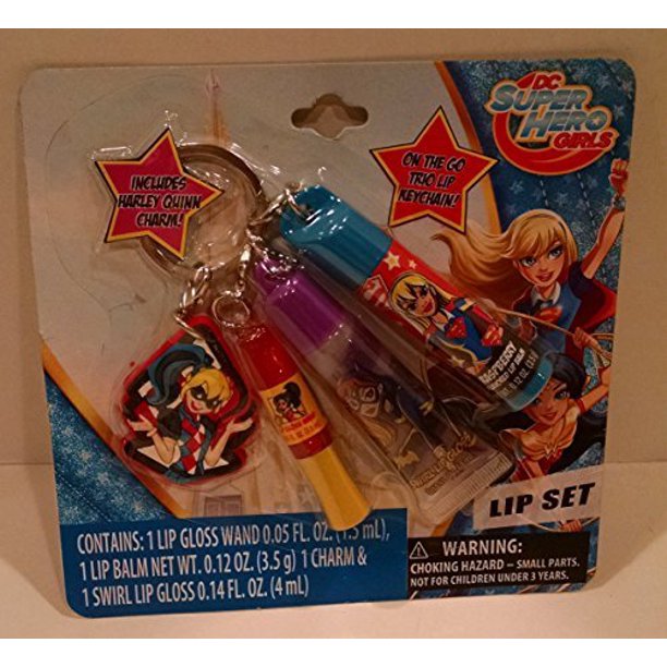 Marvel Comics Dc Girls Lip Gloss Keychain - Walmart.com - Walmart.com