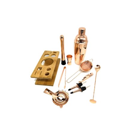 11 Pieces Set Rose Gold Bar Bartenders. Cocktail Filters. Beautiful ...