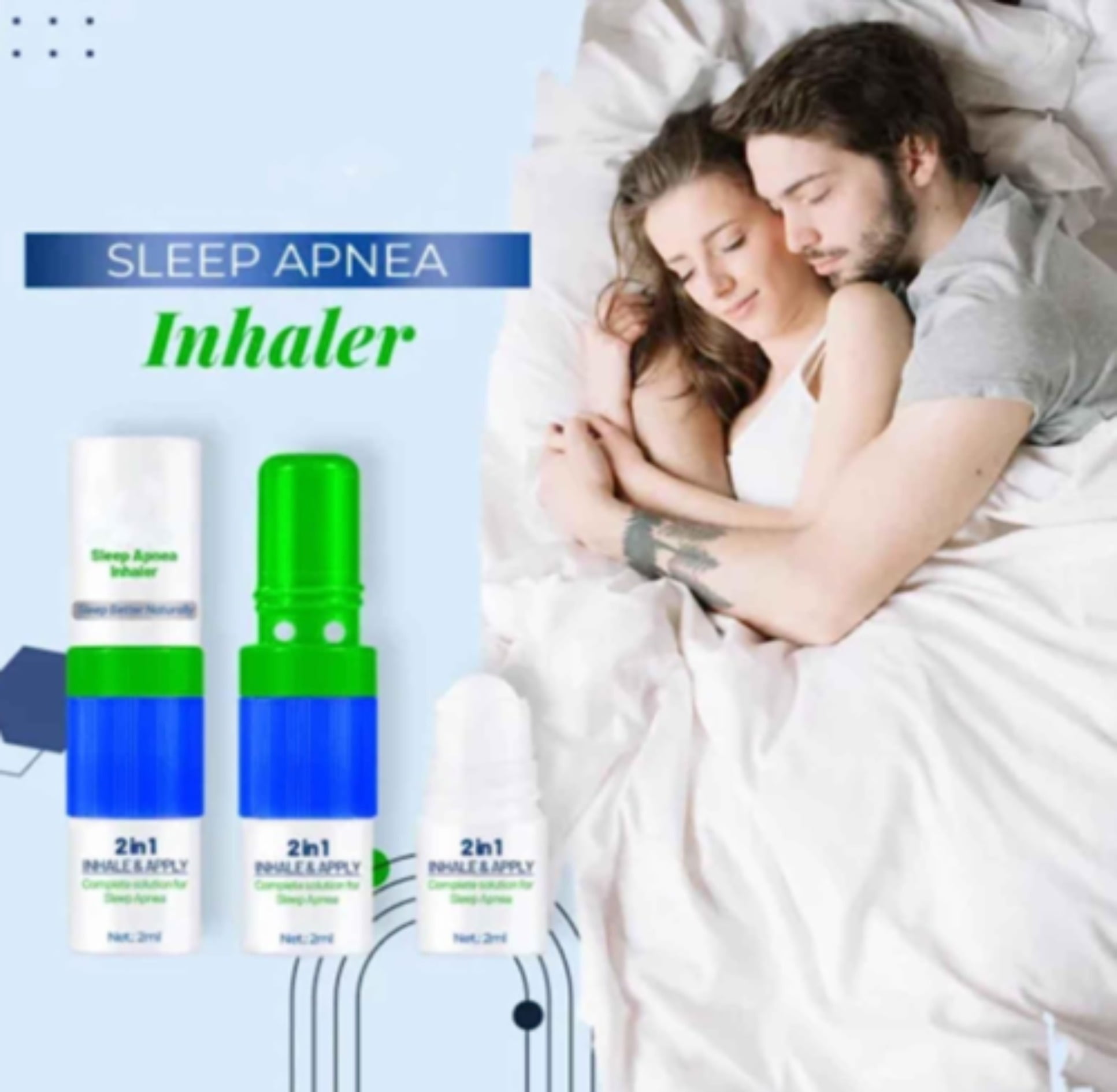 Inhalador Nasal LIWEI para Apnea del Sueño | Walmart en línea