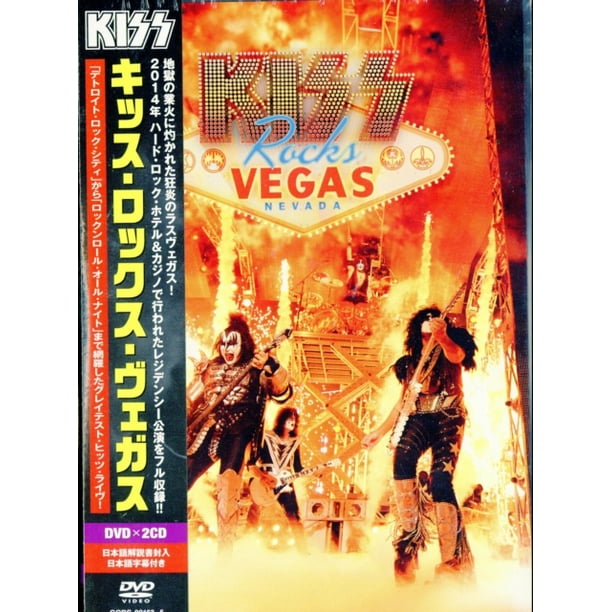 KISS ROCKS VEGAS (LTD/2CD/DVD/BOOKLET) (ONE PRESSING ONLY) - Walmart ...