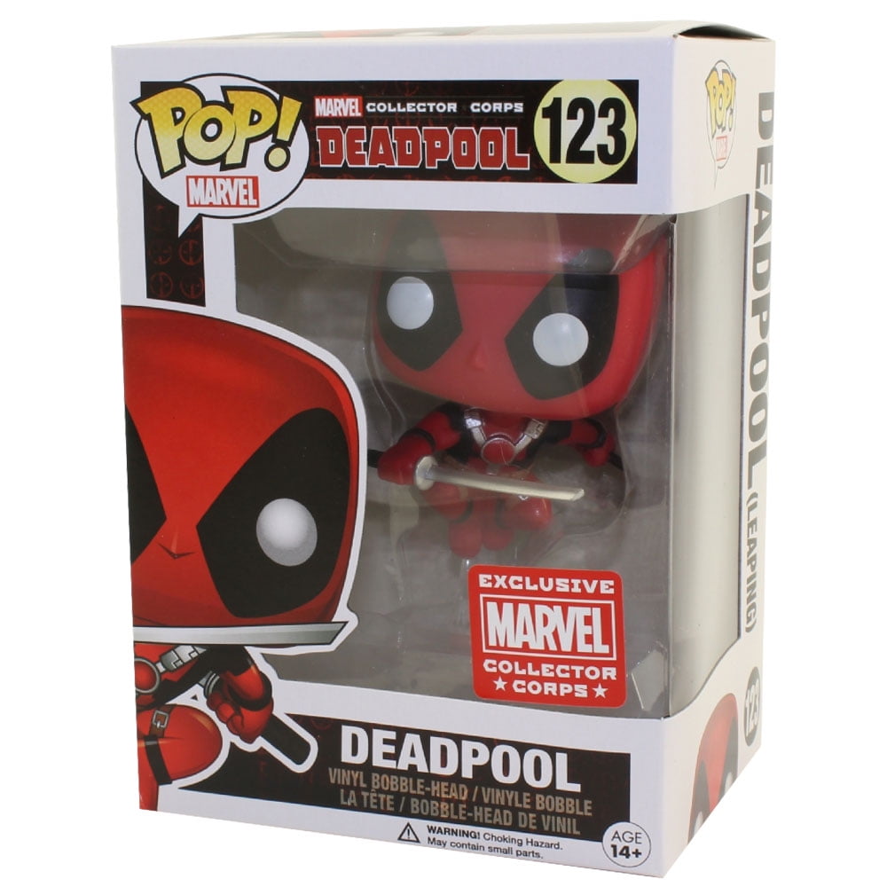 Funko POP! Marvel Collector Corps Vinyl Bobble-Head Figure - DEADPOOL ...
