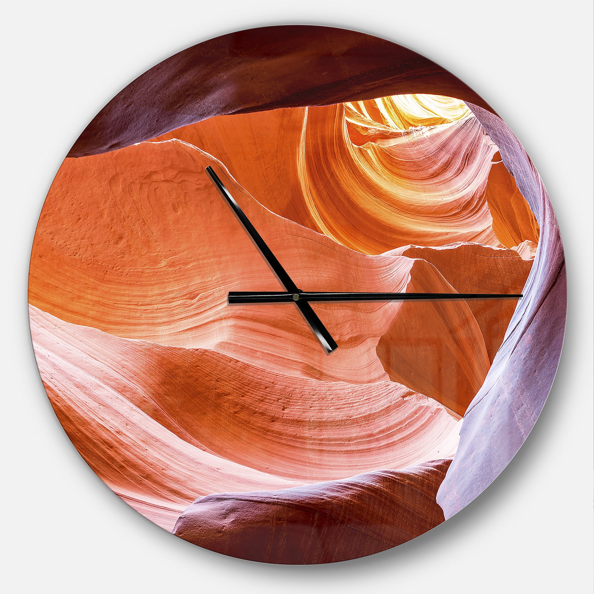 Click here for Designart Antelope Canyon Inside View Large Wall C... prices