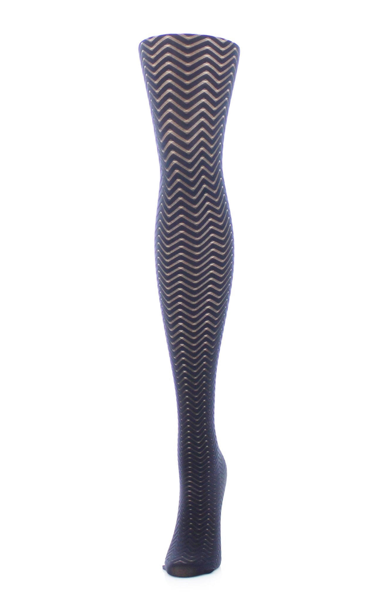 MeMoi Sheer Wave Chevron Tights - Girls - Female - Walmart.com