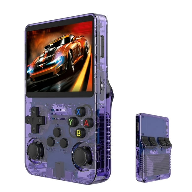 Consola de videojuegos portátil retro R36S Pantalla IPS de 3,5 pulgadas ...