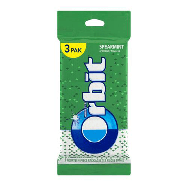 Wrigley's Orbit Wintermint Sugarfree Gum (224880) 14 ct (Pack of 8 ...