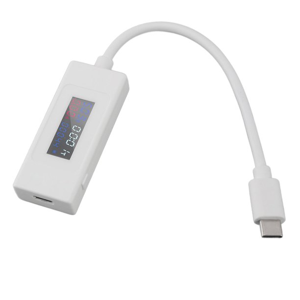 USB C Tester Power Meter Digital Multimeter Voltage And Current Tester ...