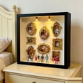 DIY Silhouette Shadow Box Frame Kit, Mini Gold Photo Display with ...