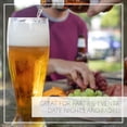 Oversized Extra Large Giant Beer Glass - 53oz - Holds up to 4 Bottles ...