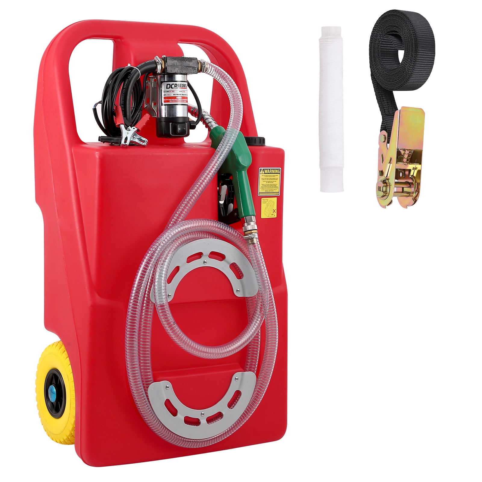 Fuel Caddy 32 Gallon,Portable Fuel Tank with Manual/Auto Fueling Nozzle ...