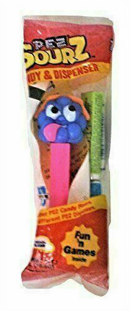 Pez Sourz Candy Dispenser Blueberry - Walmart.com