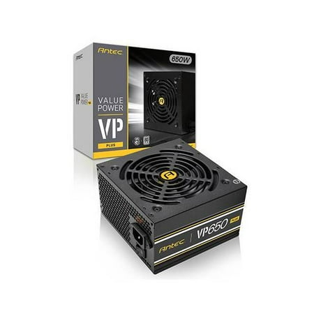 Antec VP650 PLUS 650W 80 PLUS ATX 12V - EPS 12V Power Supply | Walmart ...