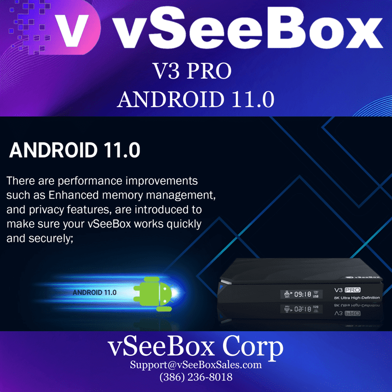 Mini Backlit Keyboard Vsee Box V5 Pro Vc Box V5 Pro Live Tv Streaming ...
