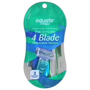 Equate Women's 5 Blade Disposable Razors, 6 Count - Walmart.com