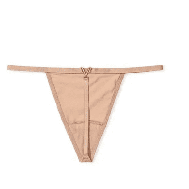 Victoria’s Secret Very Sexy Strappy Thong Silky Smooth Satin V-String ...