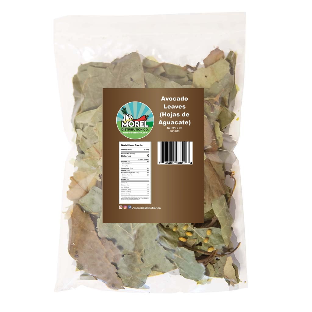 Dried Avocado Leaves, Hojas de Aguacate Seco, Avocado Leaves Tea: 4 oz ...