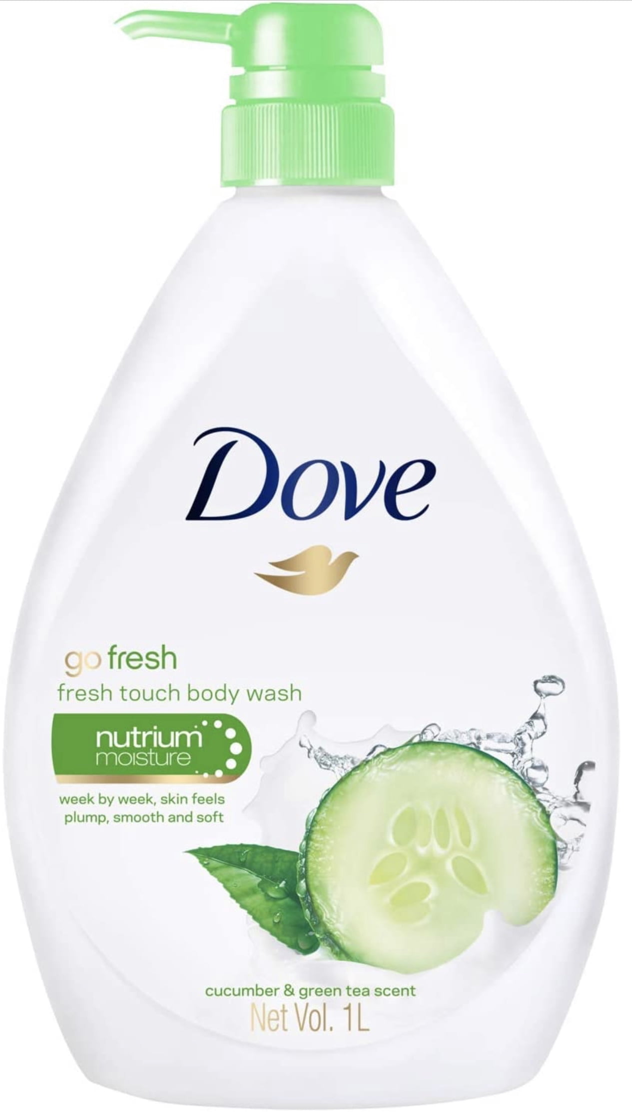 Buy Dove Go Fresh Revive Body Wash Pump Variety Pack, Cucumber and ...