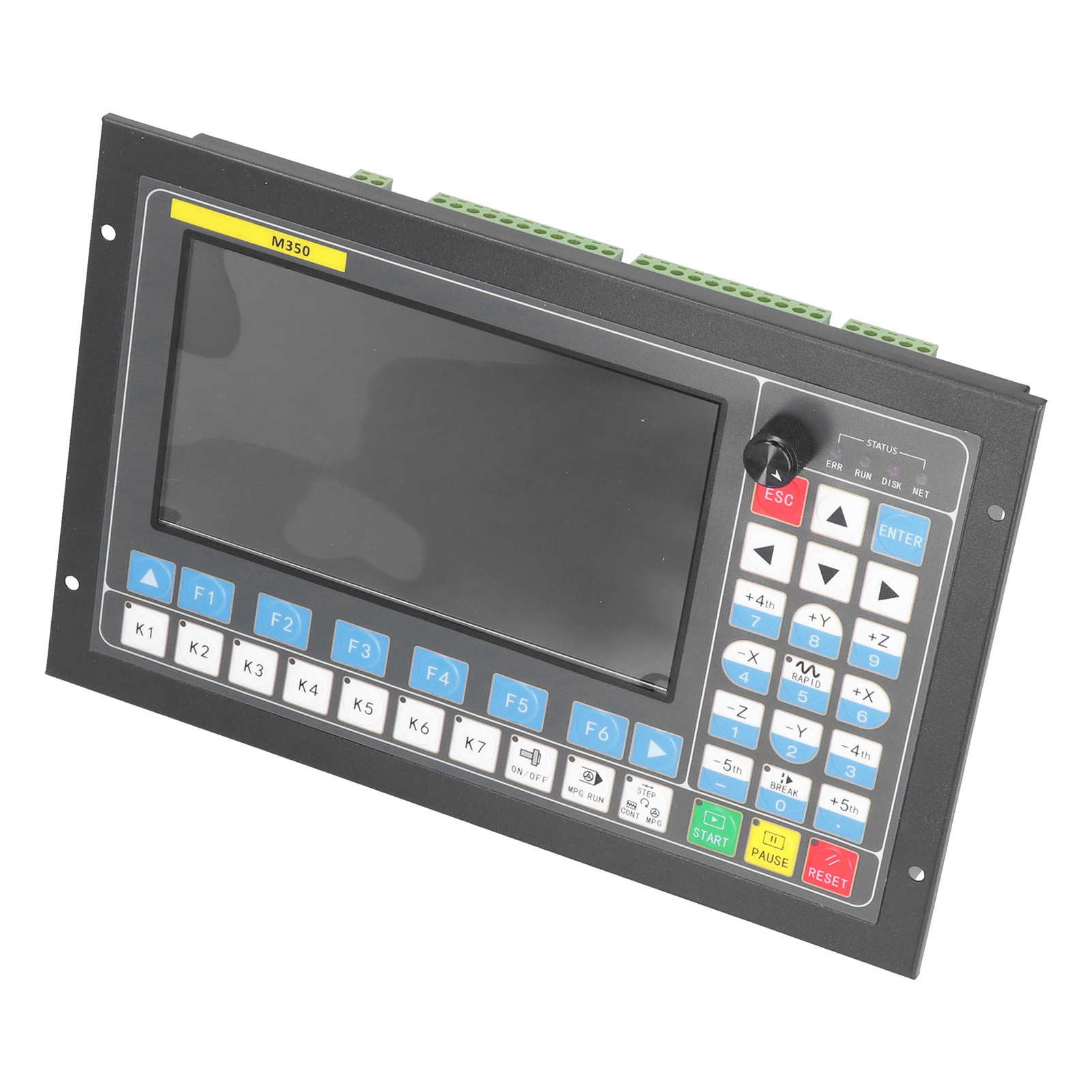 Motor Controller Set, 7in Full Color Screen CNC Motion Control System For Electronic Hand Wheel ...