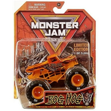 Monster Jam, Official Fire & Ice, Megalodon and Monster Mutt Die-Cast ...