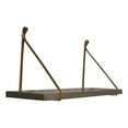 Screen Gems wood metal wall shelf WD-164 - Walmart.com