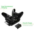 Insten Xbox One Controller Dock with 2 Rechargeable 800mAh Batteries ...
